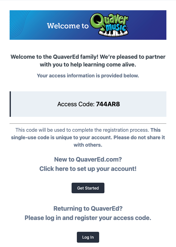 How to Access Your Account – QuaverEd